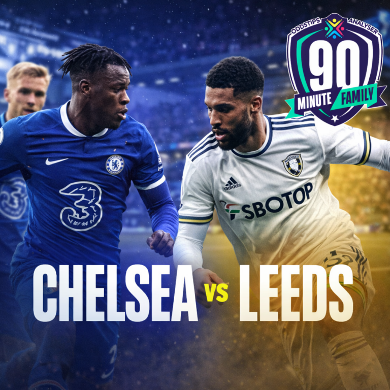 Chelsea v Leeds: odds, analysis & TV – 90 Minute Family